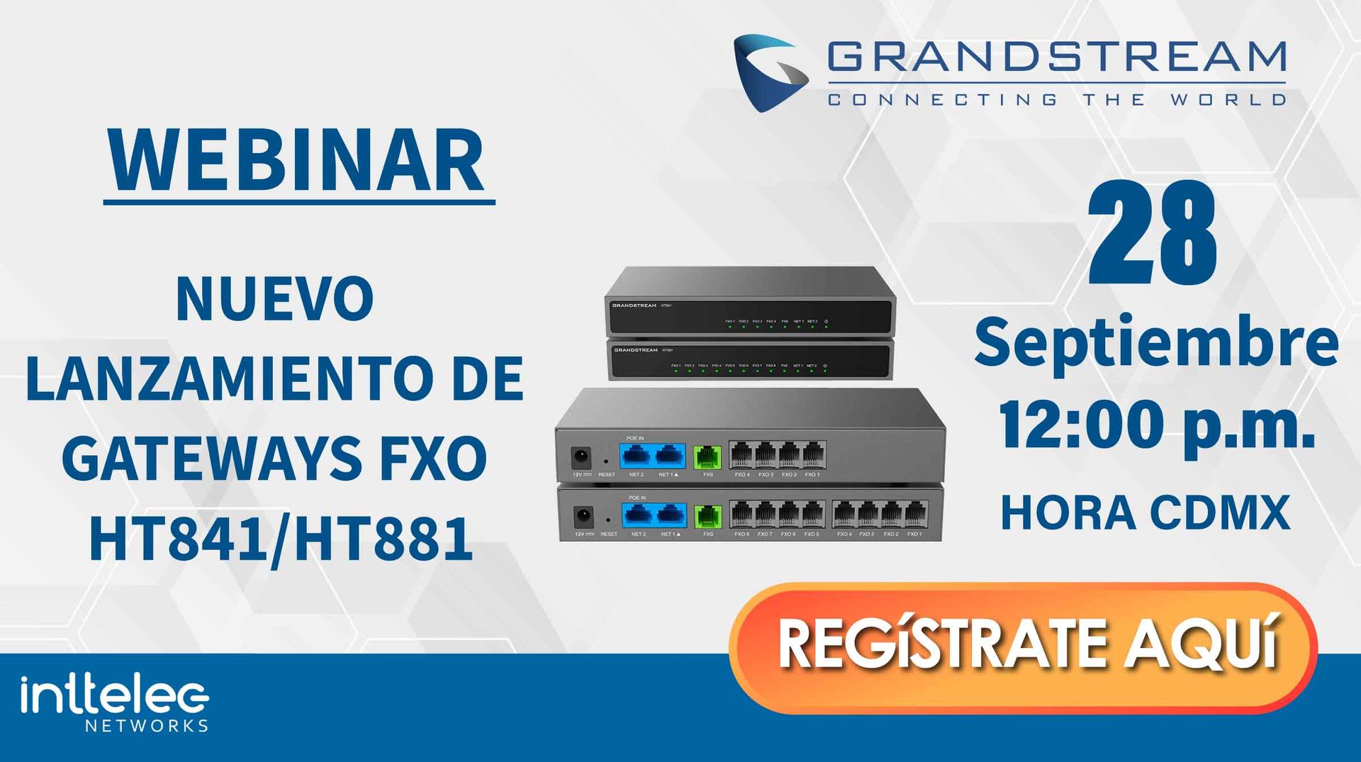 Nuevo lanzamiento de Gateways FXO HT841/HT881 y Base DECT DP755