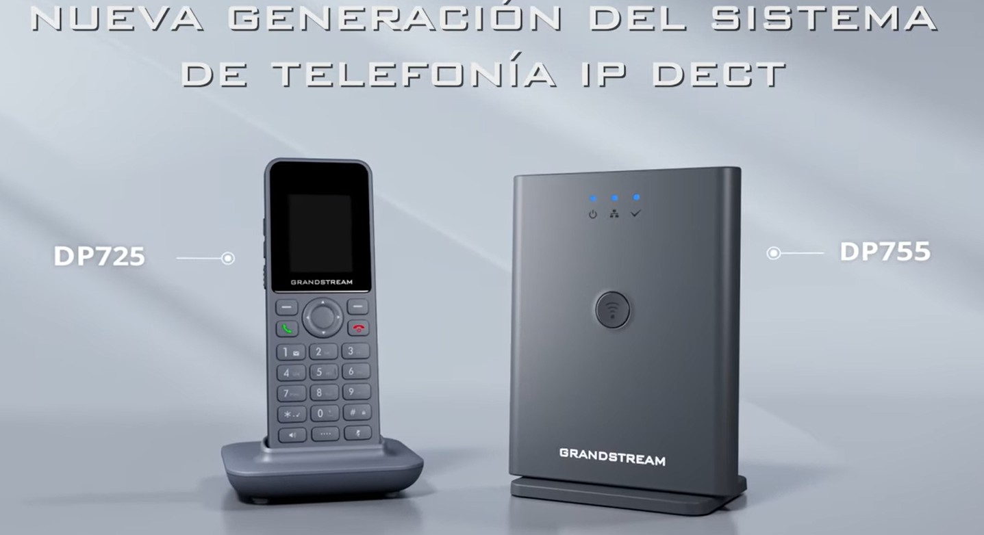 Teléfonos inalámbricos IP DECT compatible con SIP y Zoom