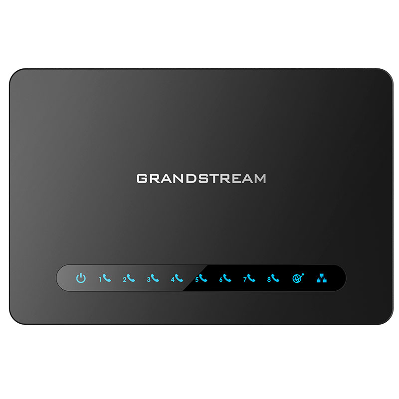 Mayorista Grandstream, HT818, ATA VOIP con 8 puertos FXS y ruteador ...