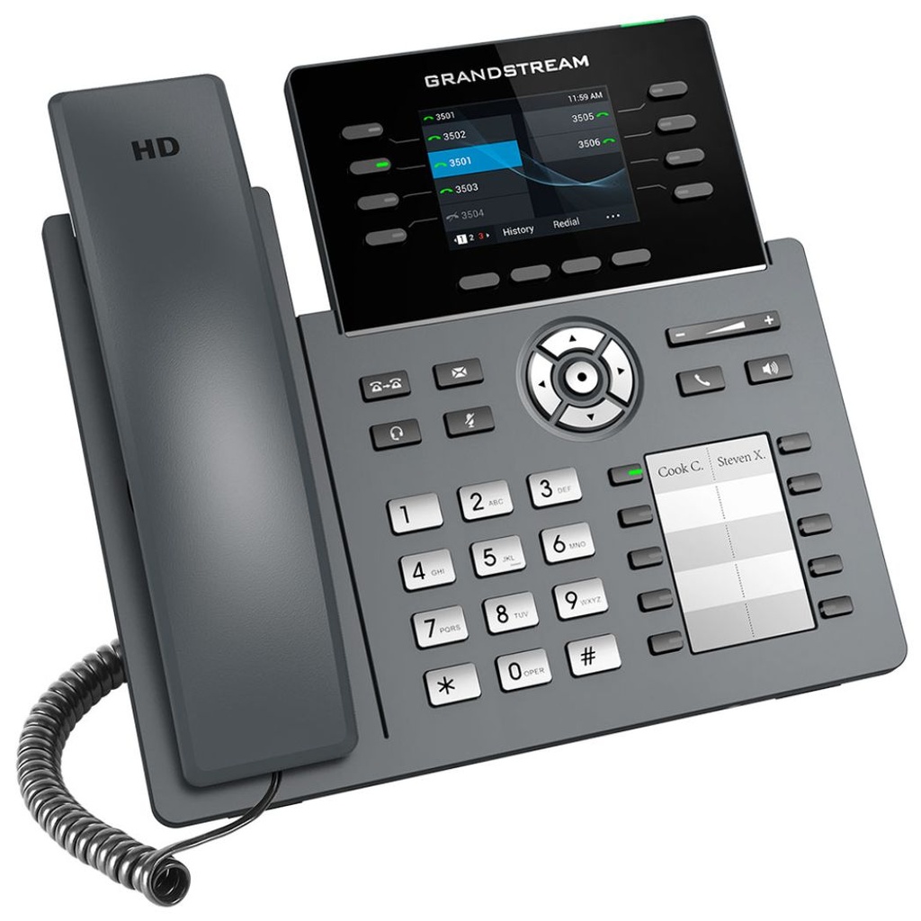 Mayorista Grandstream, GRP2616, Teléfono IP HD Carrier-Grade, 6 cuentas ...